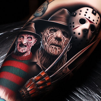 Horror Movie Tattoo Ideas: A Tribute to Fear, Dark Beauty, and Iconic ...