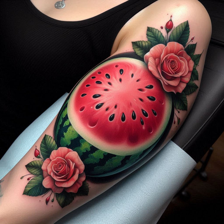 Watermelon Tattoo Ideas: A Sweet Slice of Fun and Refreshment – Tattoo ...